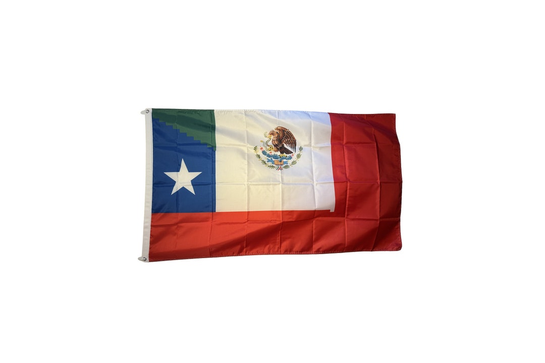 Mexico and Chile Flag - Bandera De México Y Chile - Etsy