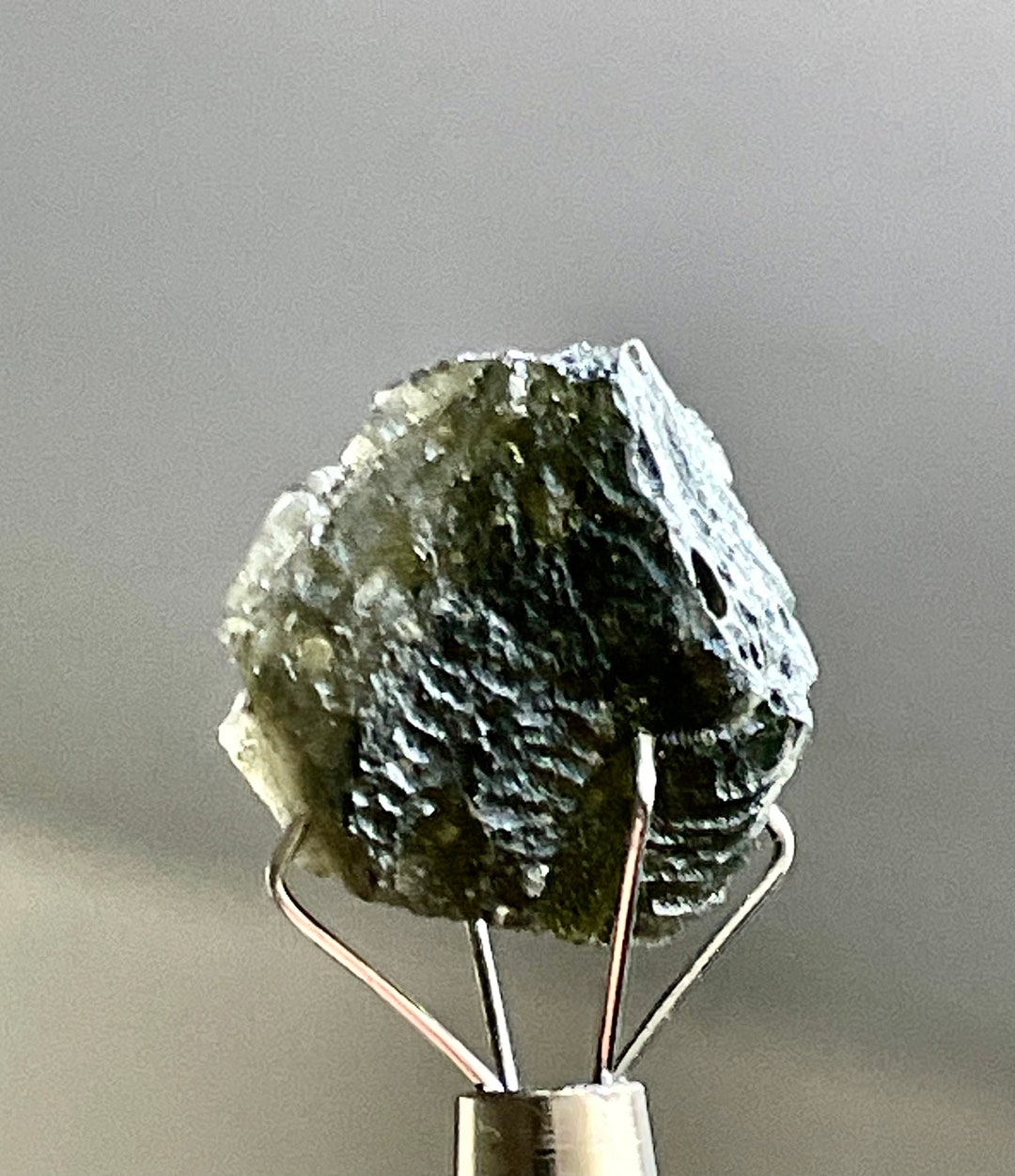 Geniune Moldavite Tektite Chlum Czech Republic 1.77 Gr - Etsy