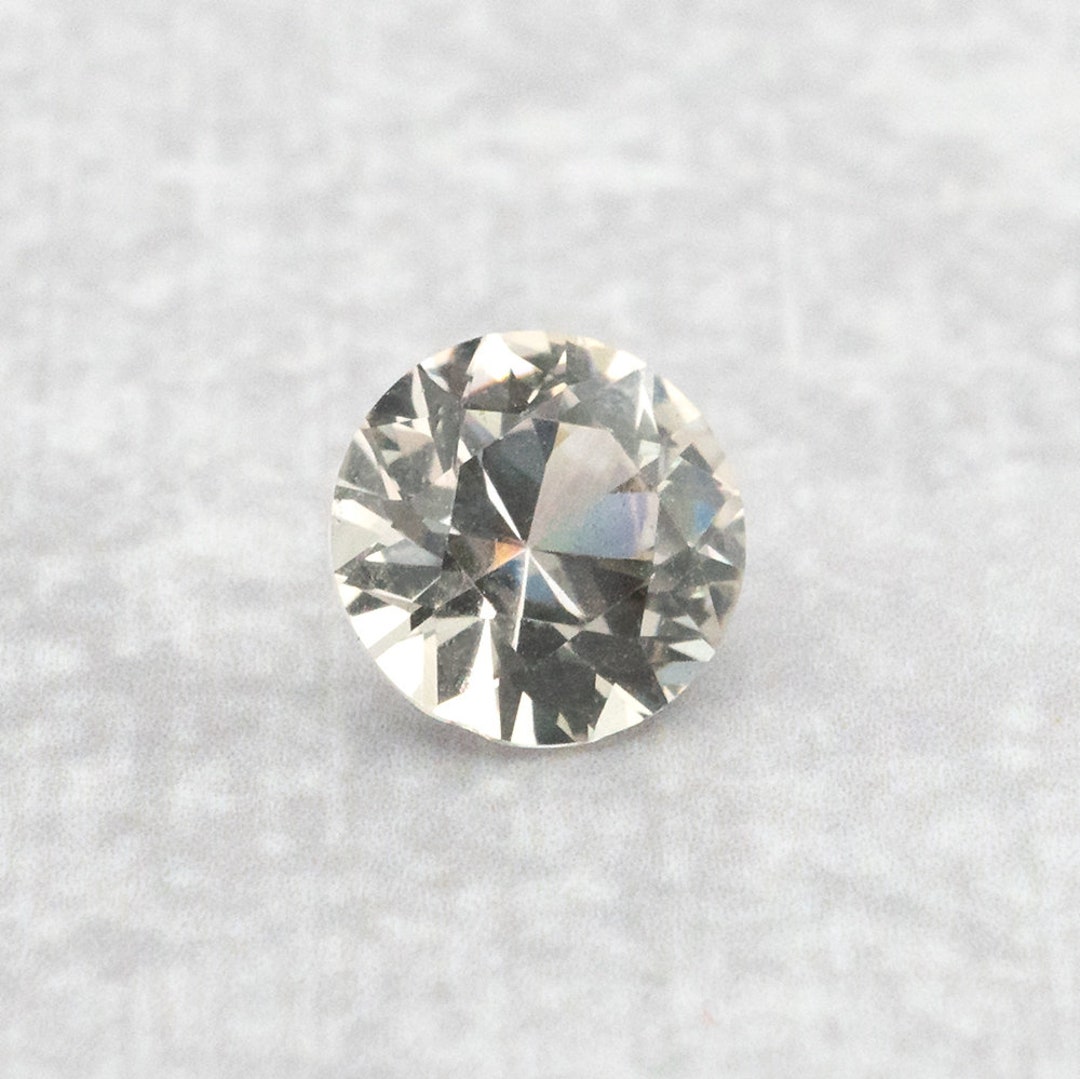 Sapphire Clear Round Non Heated Natural - Etsy
