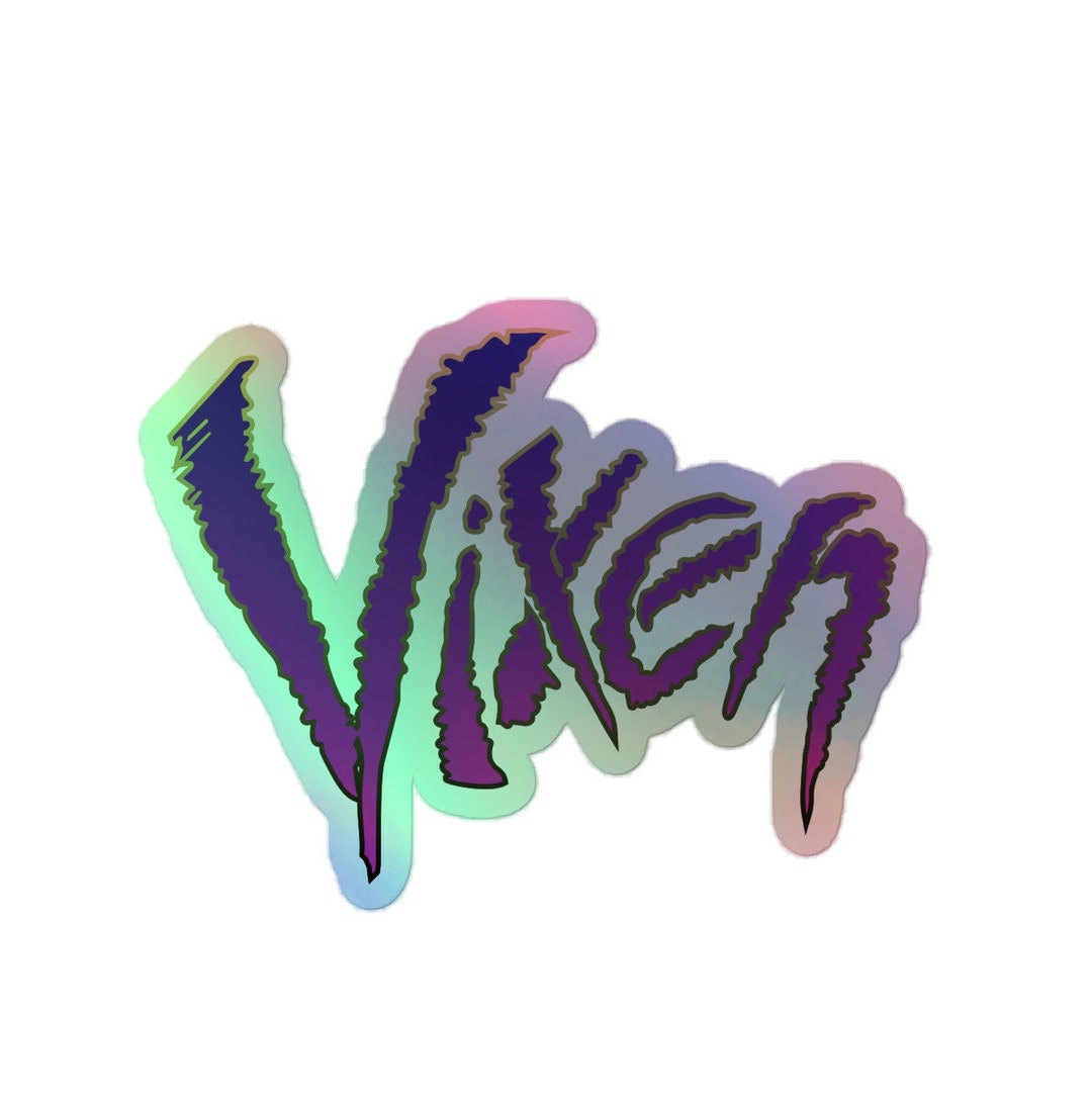 Holographic Vixen Stickers - Etsy