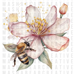 50 Watercolour Beekeeping Collection, Perfect for Scrapbooks, Wall Art ...