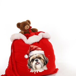 20 Christmas Dogs Collection, Perfect for Christmas Cards, Invitations ...
