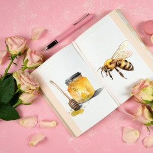 50 Watercolour Beekeeping Collection, Perfect for Scrapbooks, Wall Art ...