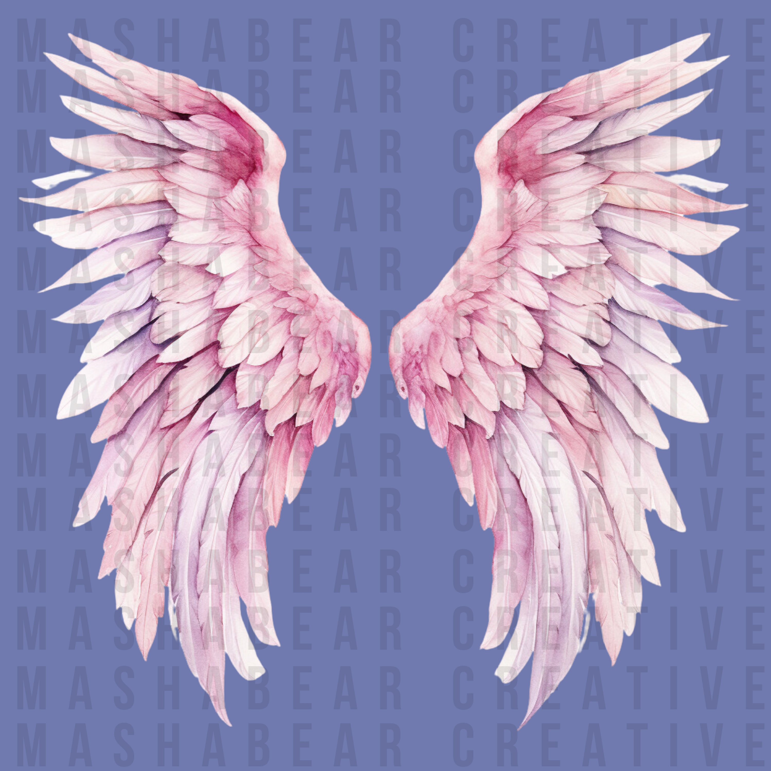 23 Watercolour Angel Wings Clipart Collection Perfect for - Etsy