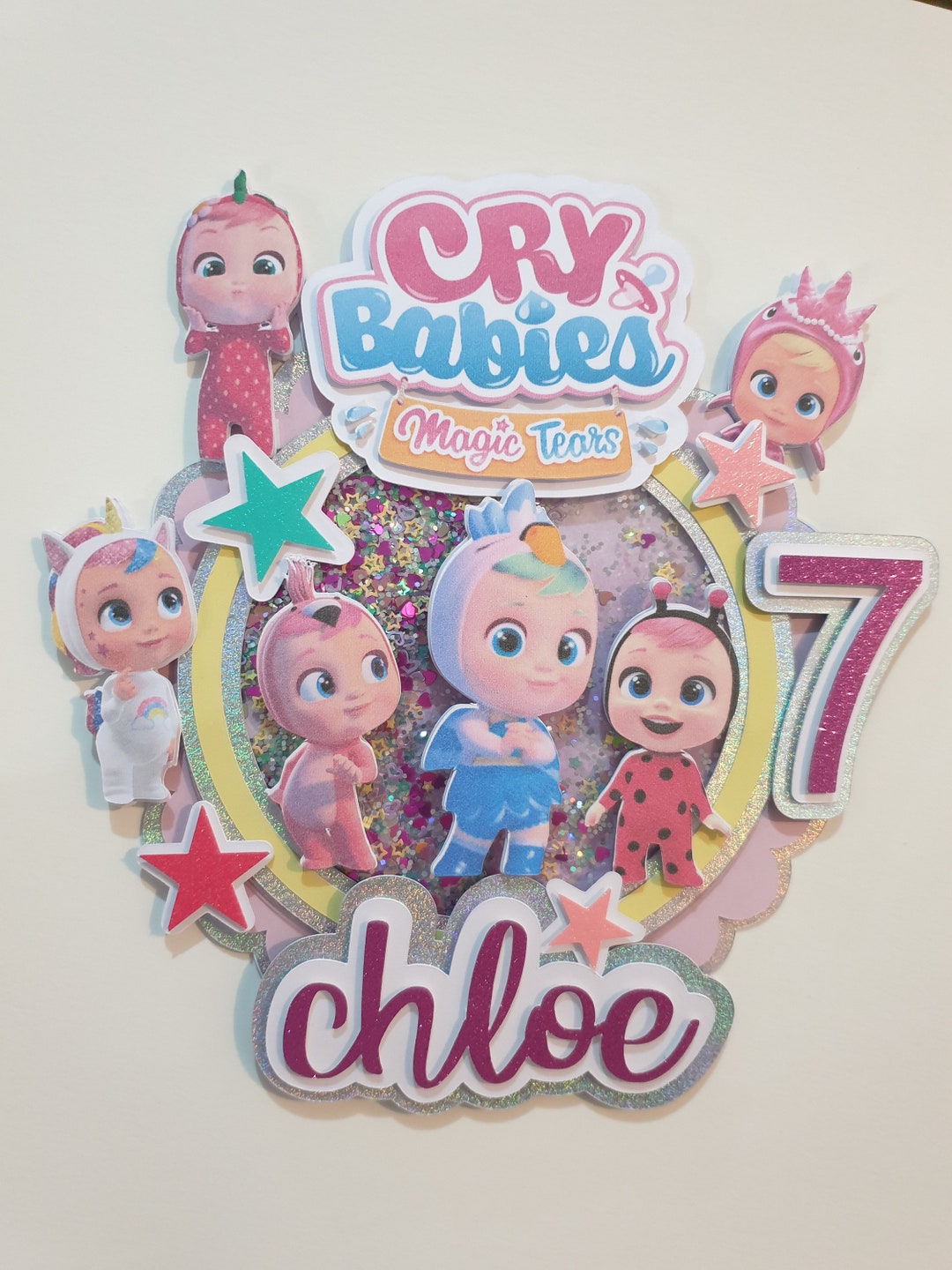 Cry Babies Magic Tears 3D Shaker Cake Topper - Etsy Australia