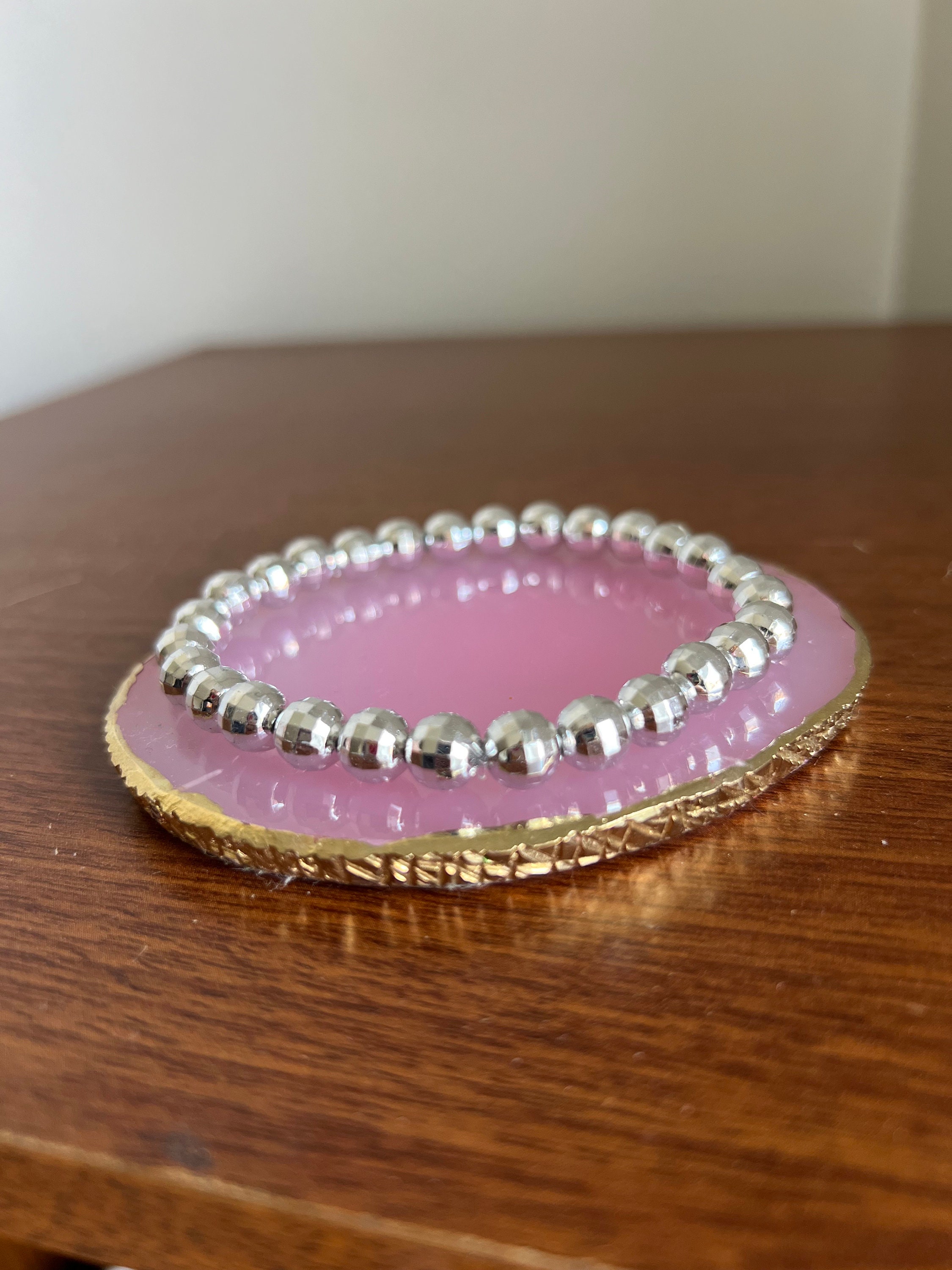 Disco Ball Set, Shiny Bracelet, Mirror Ball Bracelet, Friendship ...