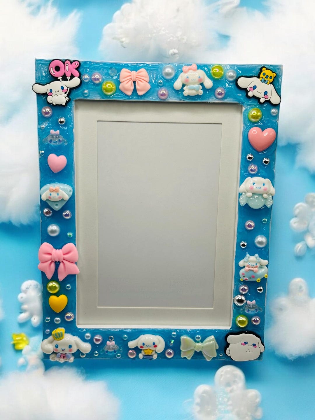 Cinnamoroll Picture Frame Sanrio Cinnamoroll and Friends Adorned ...