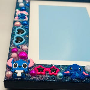 Stitch Themed Picture Frame Lilo and Stitch Decoden Frame Gift Idea I ...