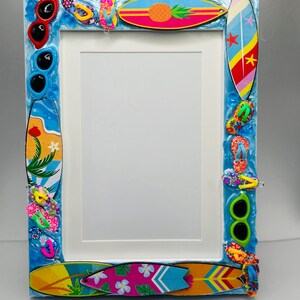 Surfs up Picture Framedecoden Suummer Framesurfboards and Sunglasses ...