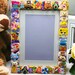 Candy Pop Art Frame With a Combination of Treats, Teddy Bears, Roller ...