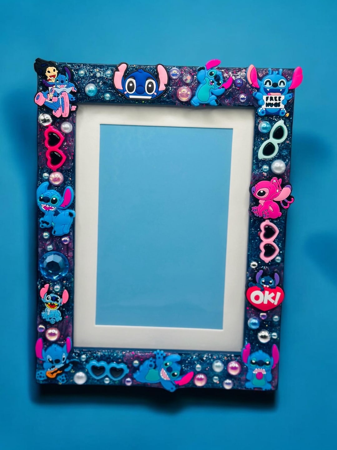 Stitch Disney Inspired Picture Frame Lilo and Stitch Decoden Frame Gift ...