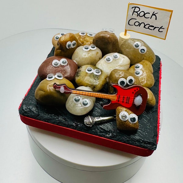 Rock Paperweight - Etsy