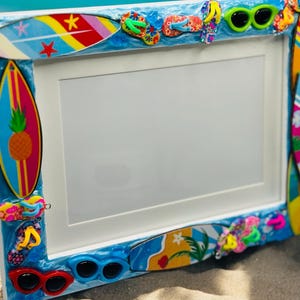 Surfs up Picture Framedecoden Suummer Framesurfboards and Sunglasses ...