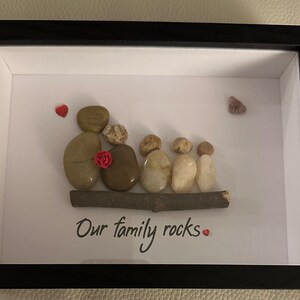 Pebble Art Family - Etsy