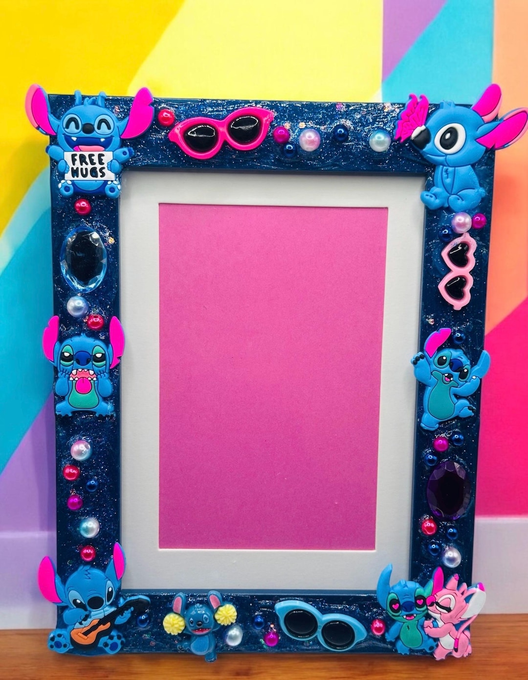 Stitch Themed Picture Frame| Lilo and Stitch Decoden Frame Gift Idea| I ...