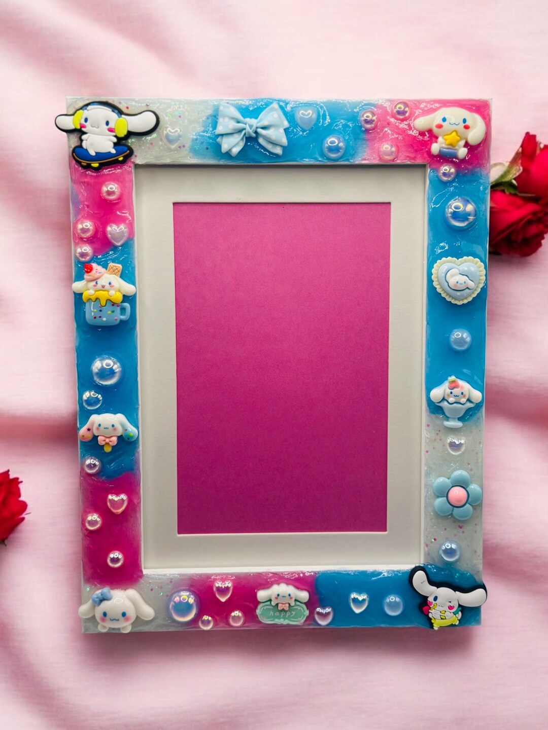 Cinnamoroll Picture Frame| Sanrio Cinnamoroll and Friends Adorned ...