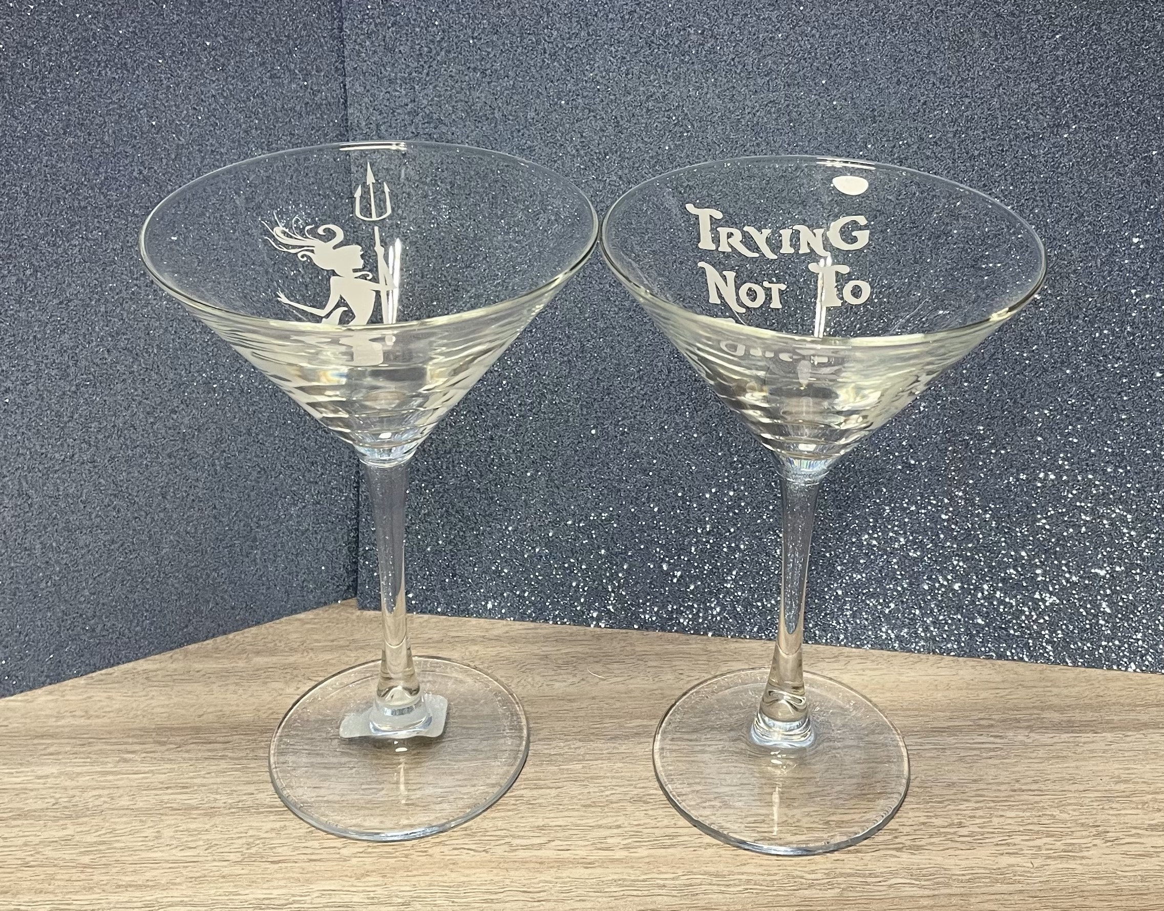 Custom Martini Glasses - Etsy