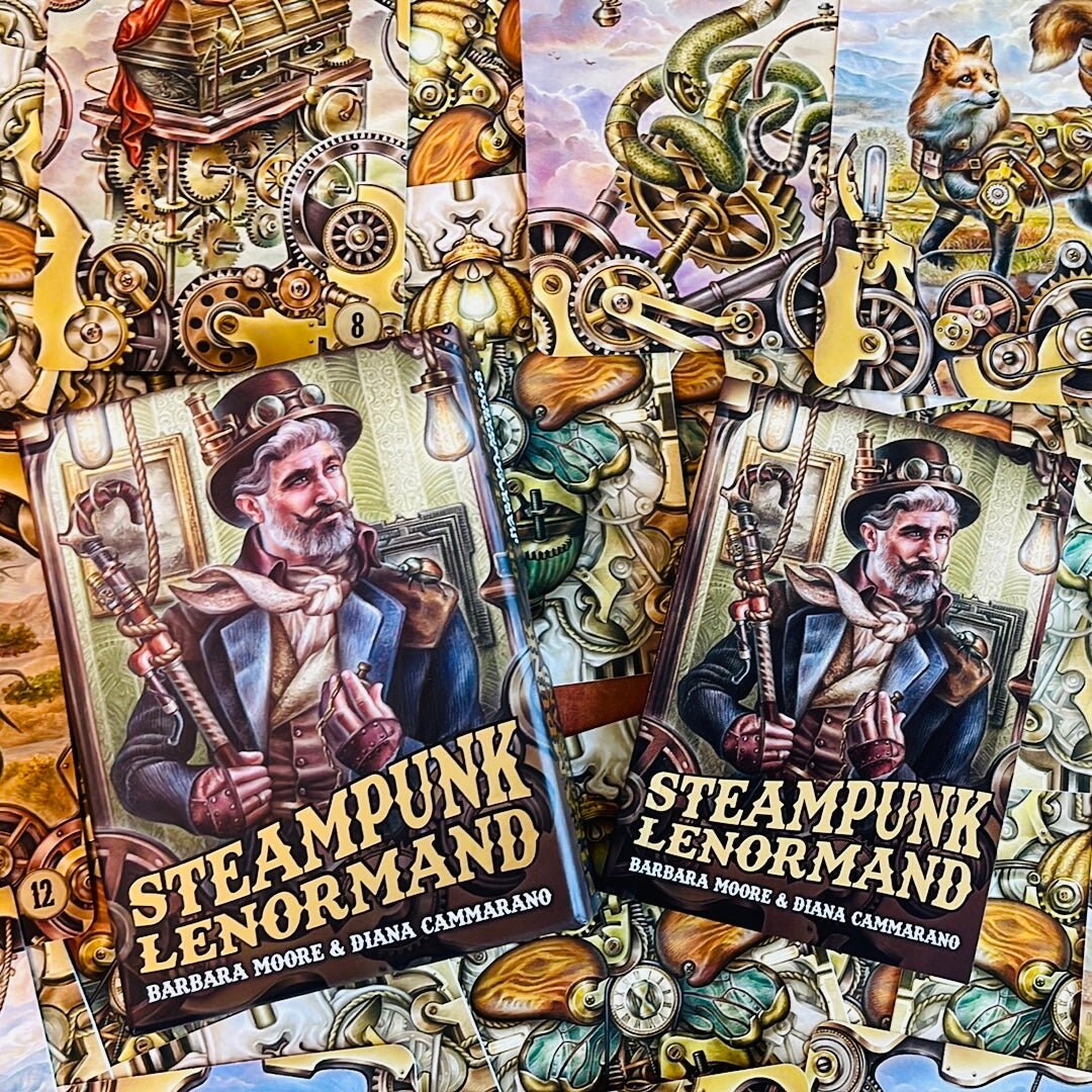 Steampunk Lenormand Oracle Cards - Etsy