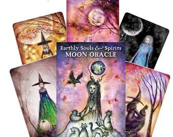 Earthly Souls & Spirits MOON ORACLE Deck Cards and Guidebook by Terri ...