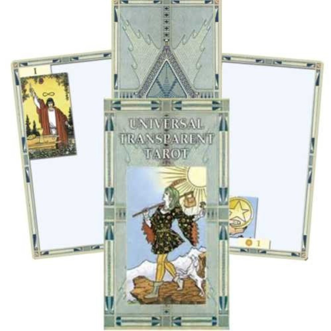 Universal Transparent Tarot Cards - Etsy