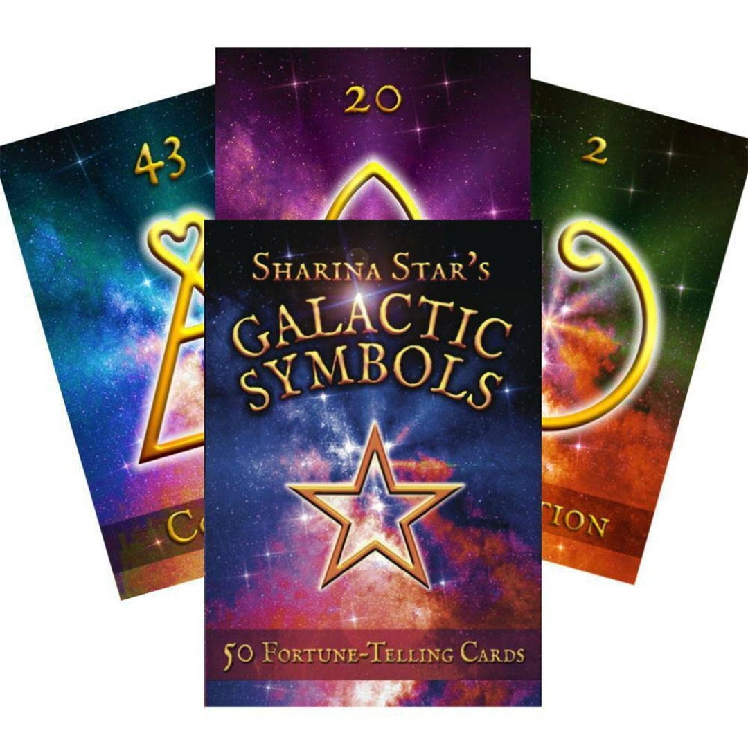Galactic Symbols Cards - Etsy