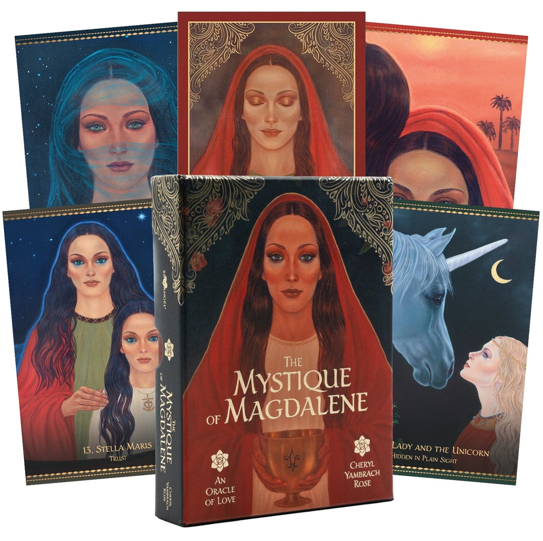 The Mystique of Magdalene Oracle Cards - Etsy