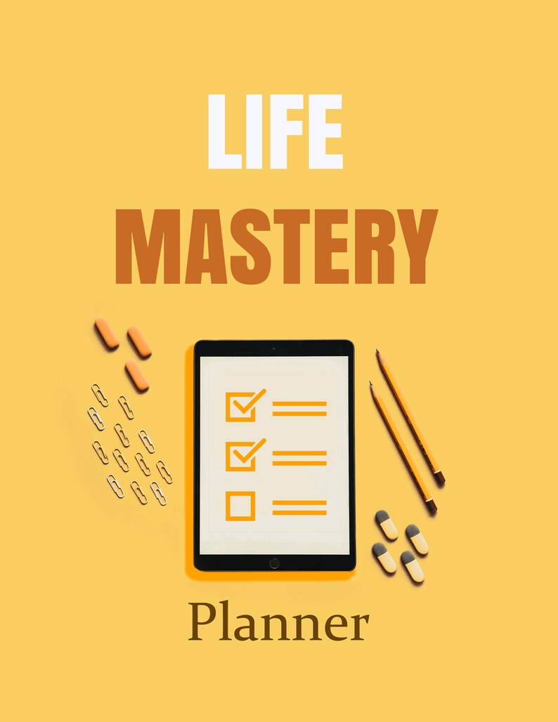 Life Mastery Planner Digital Download 378 Pages - Etsy