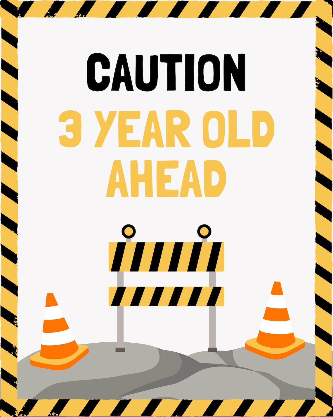 Construction Birthday Party Signs- Printable - Etsy