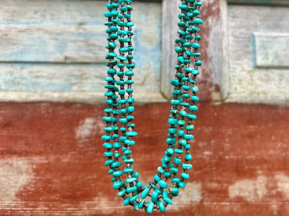 Handmade Kingman Arizona Turquoise Nugget & Shell Hei… - Gem