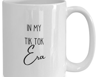 Personalised TIK TOK MUG Ideal Gift or Birthday Gift. Boys Girls Son ...