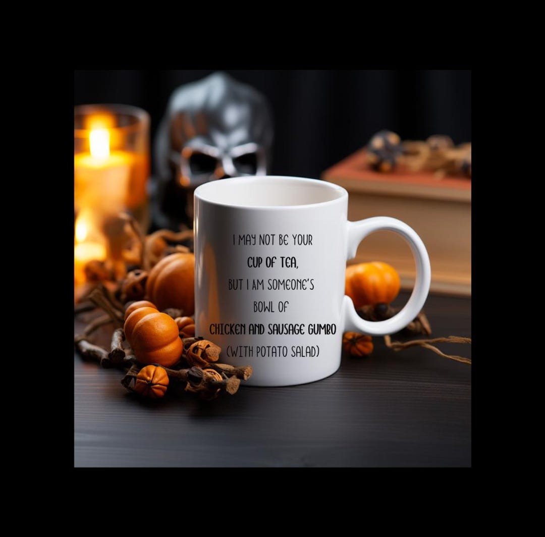 Chicken and Sausage Gumbo Cajun Novelty Gift Mug - Etsy