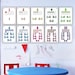 Number Posters With Ten Frames for Classroom Number Poster Math 1st ...