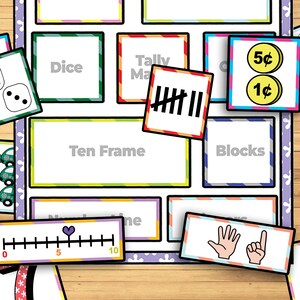Number Counting Activity for Kids Number Match 1-10: Math Printable ...