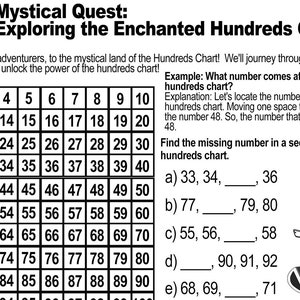 Number Counting Worksheets Math Printable Ten Frames, Hundreds Chart ...