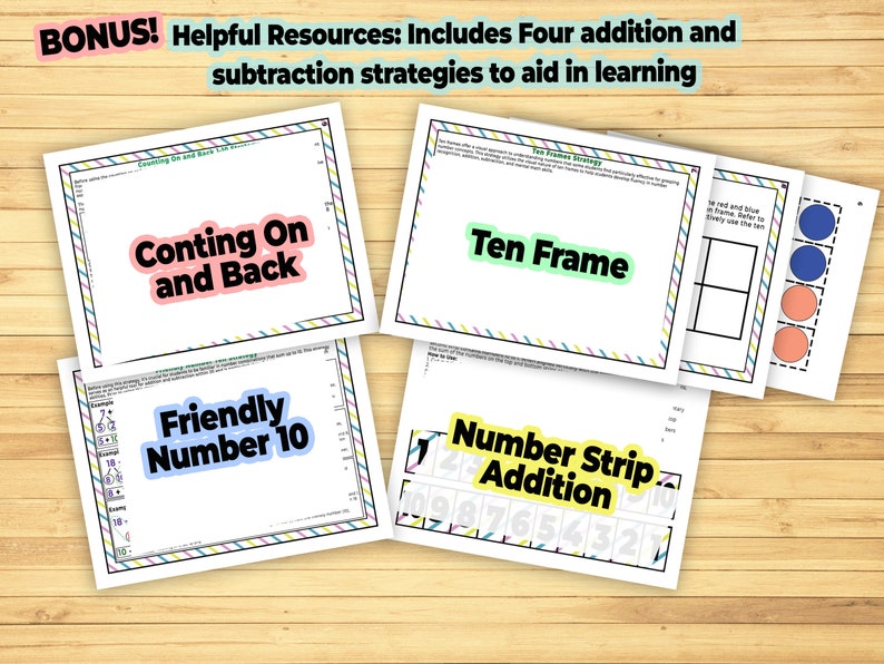 Addition Subtraction Feeding Fun Math Activity-educational Math ...