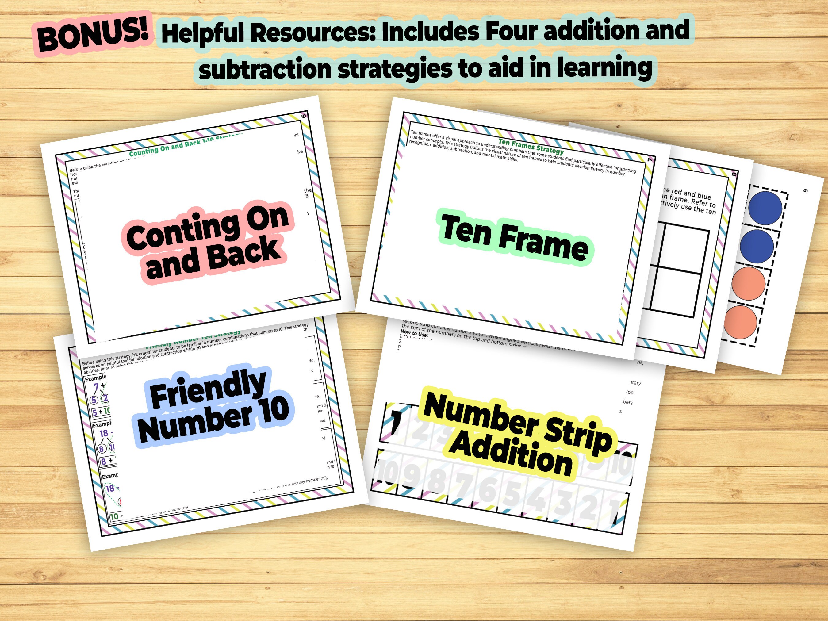 Addition Subtraction Feeding Fun Math Activity-educational Math ...