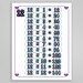 Multiplication Table Posters 1-12, Printable Times Tables Set ...