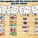 Addition Subtraction Feeding Fun Math Activity-educational Math ...