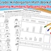 Comparing Numbers Skip Counting Math Worksheets 1st Grade Kindergarten ...
