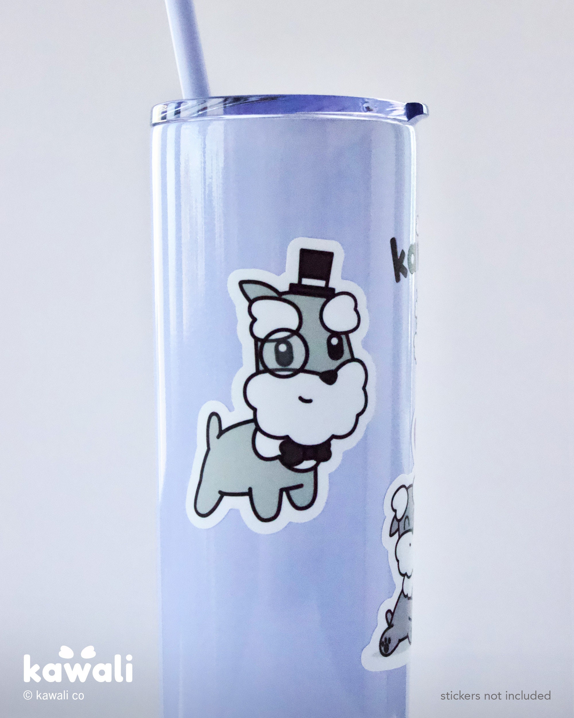 Schnauzer Stance 3 Sticker Kawaii Mini-schnauzer Waterproof Vinyl ...