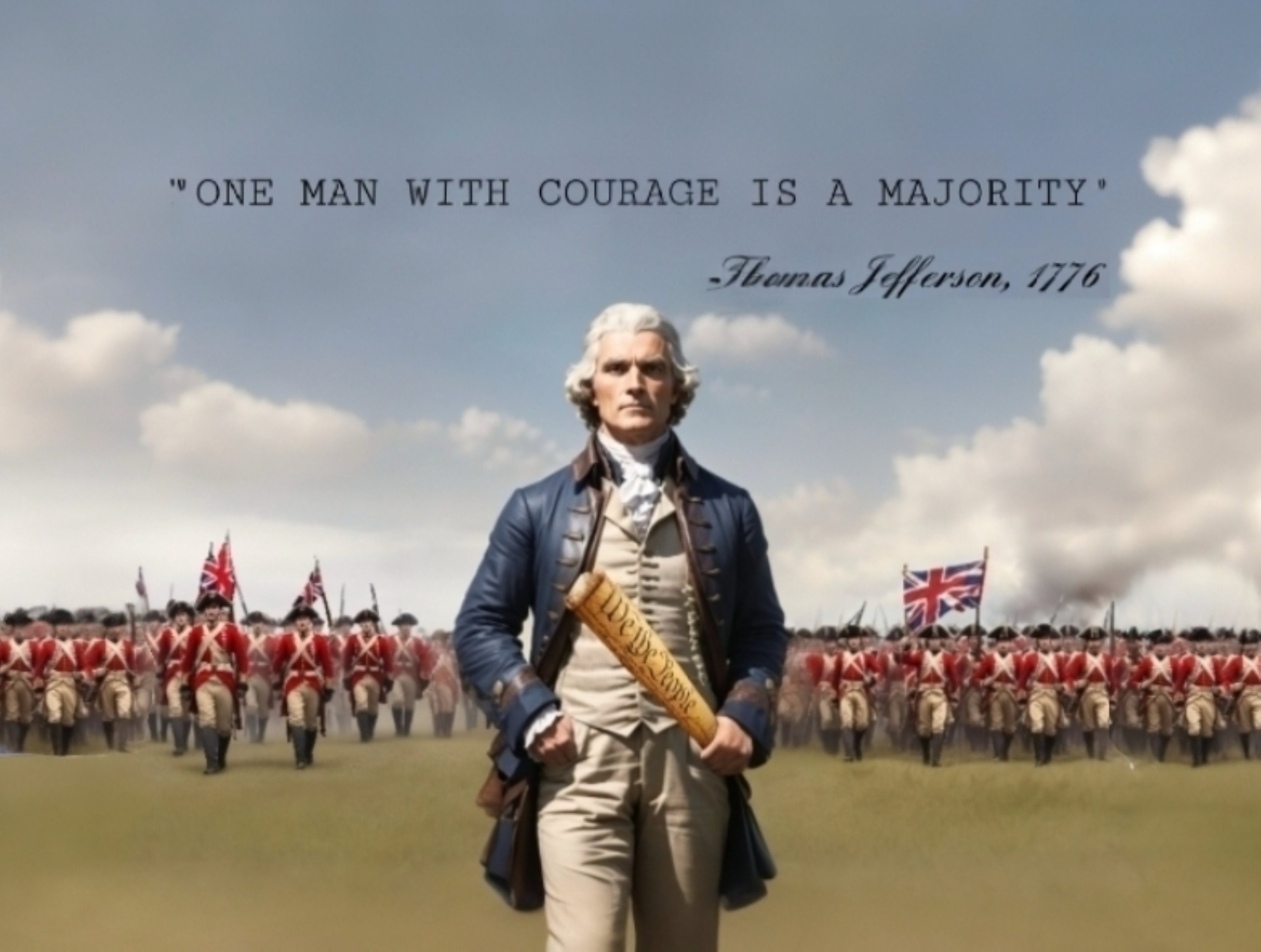 Thomas Jefferson: "one Man" Quote - Etsy