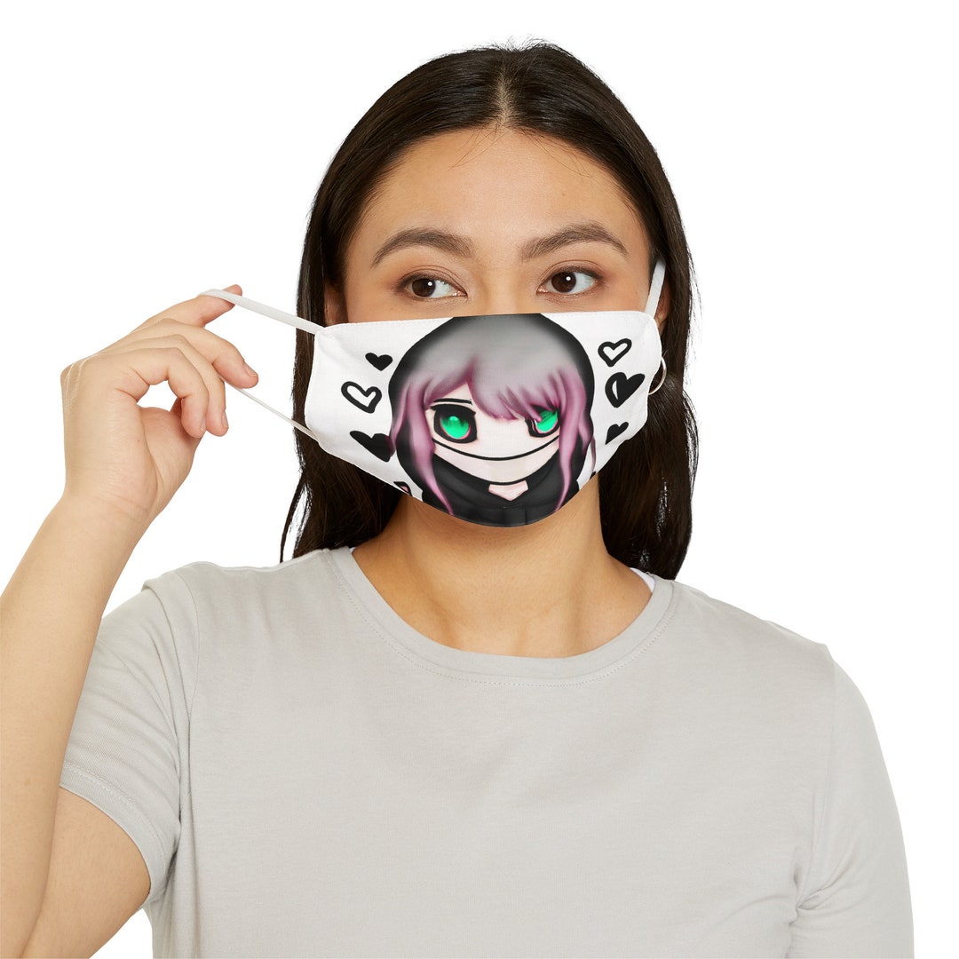 Chibi Kawaii Emo Girl B Snug-fit Fabric Face Mask - Etsy