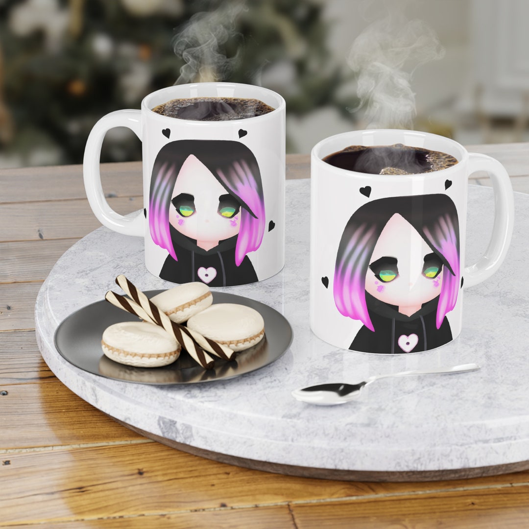 Chibi Kawaii Emo Girl C Ceramic Mugs (11oz\15oz\20oz) - Etsy