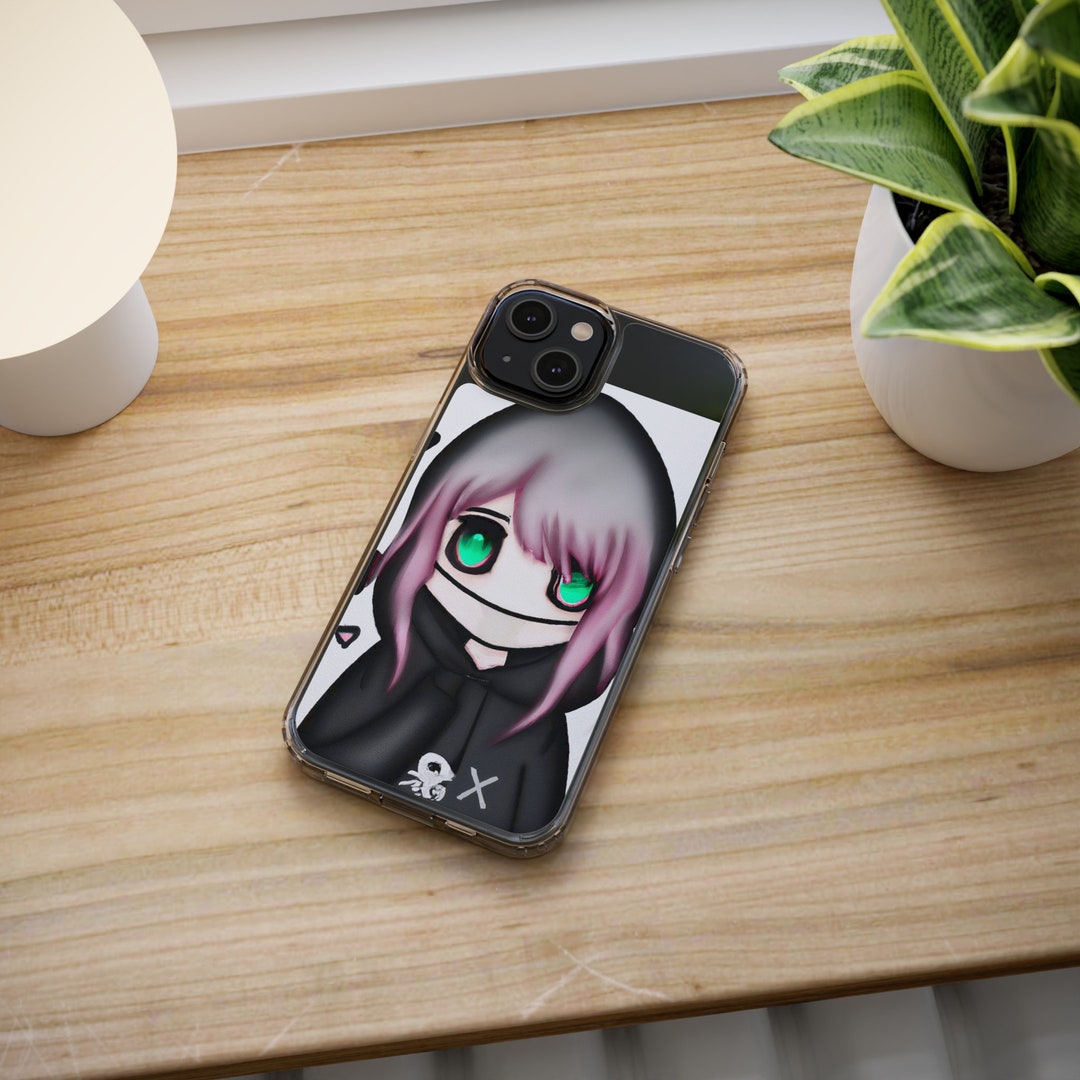 Chibi Kawaii Emo Girl B Clear Cases - Etsy