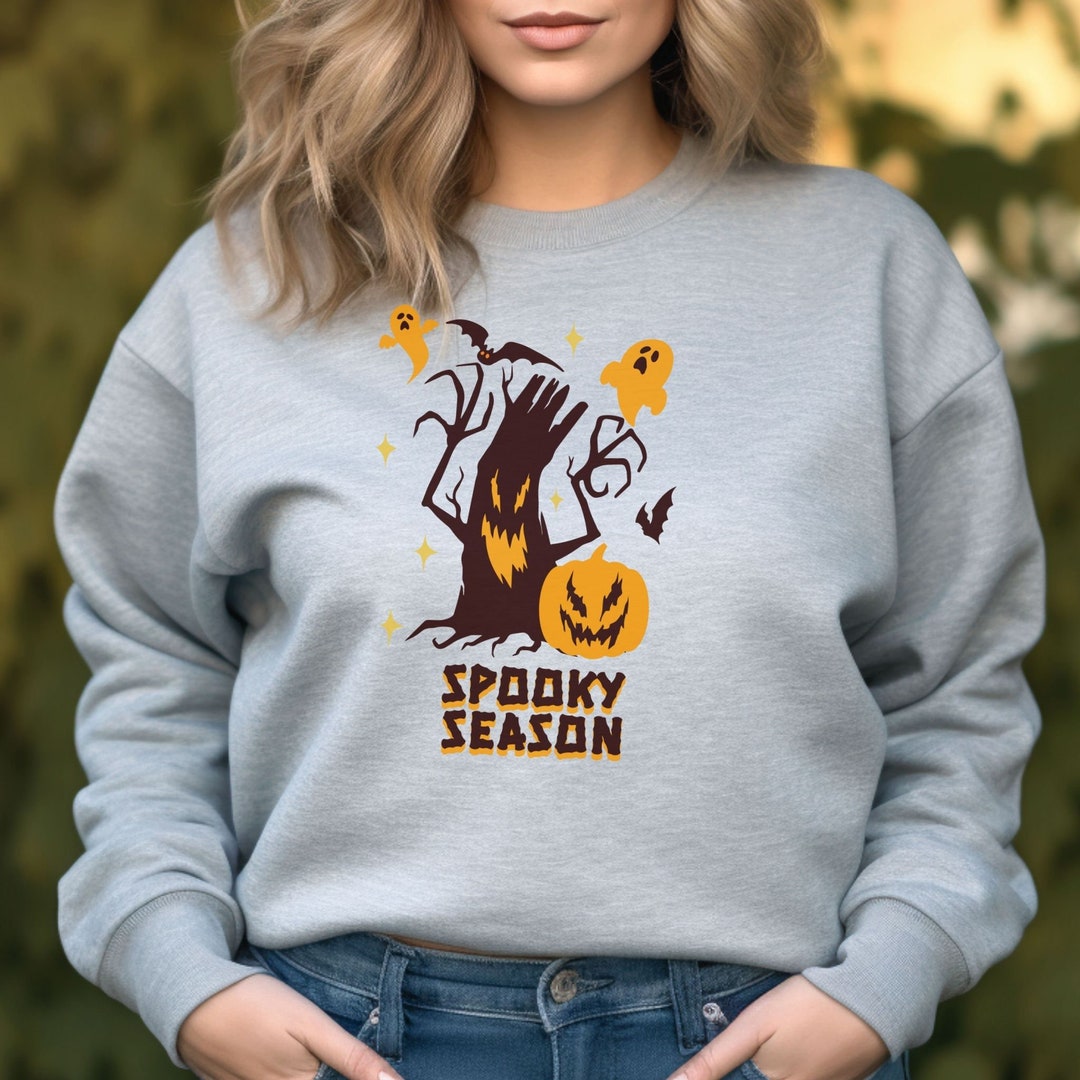 Halloween Sweatshirt,halloween Crewneck,fall Sweatshirt,spooky Season ...