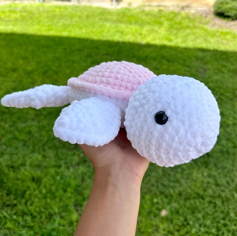 Crochet Turtle Plushie - Etsy