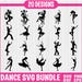 Dance Svg Bundle, Dance Svg, Dance Team Svg, Dancers Team Svg, Dance ...