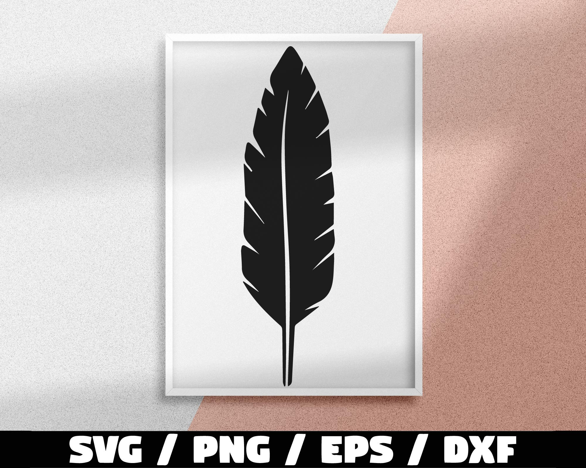 Feather Svg Bundle, Feather Birds Svg, Feathers Silhouette, Boho ...