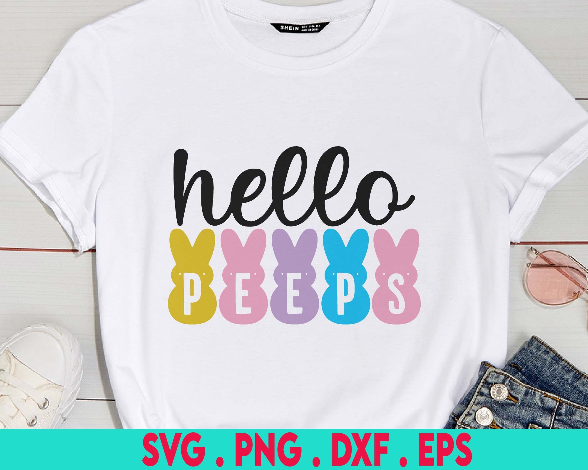 Peeps Svg Bundle, Chillin With My Peeps Svg, Easter Svg for Cricut ...