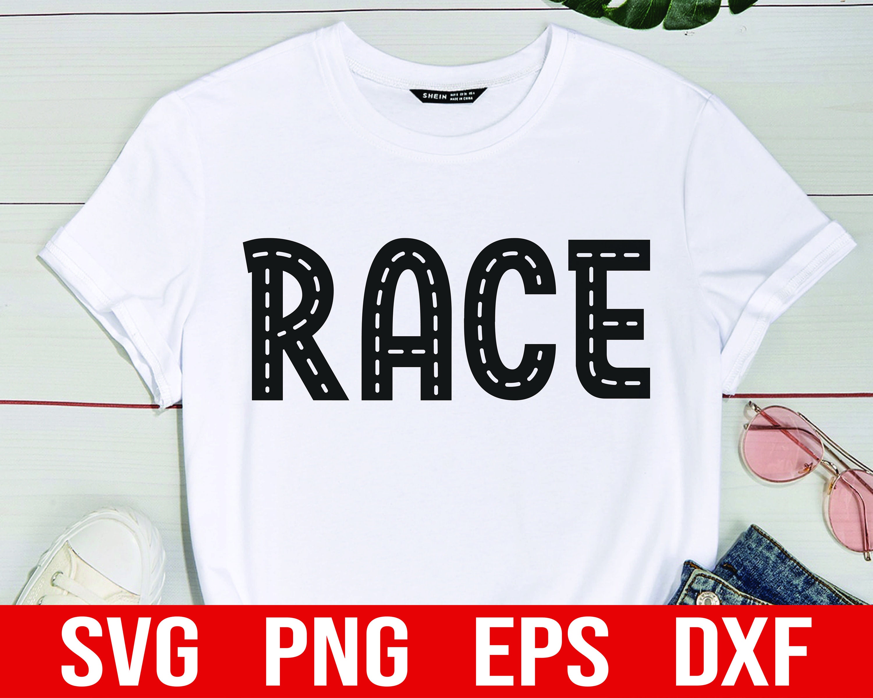 Race Track Alphabet and Numbers SVG, Road Bundle, Car Racing, Race Car ...